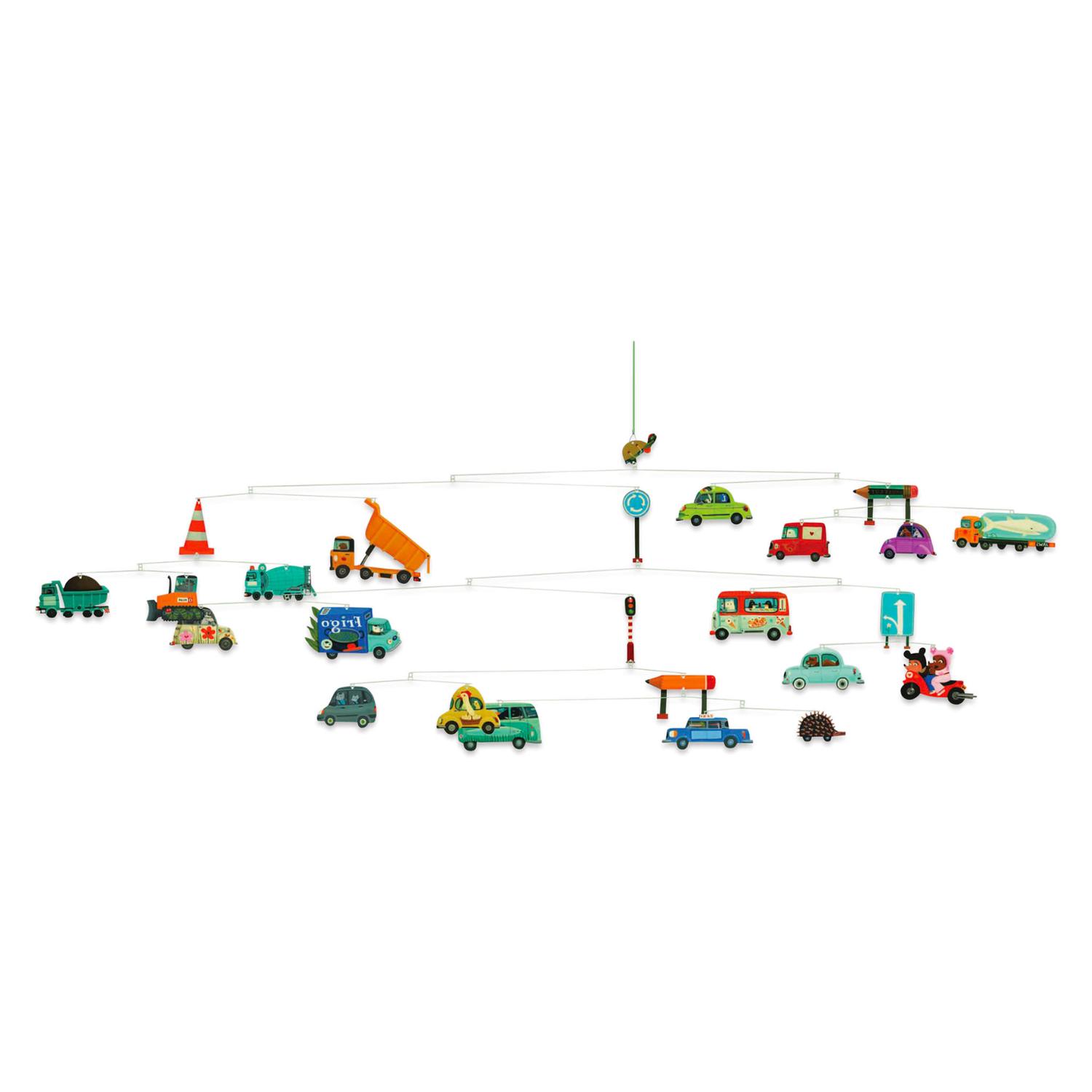 Mobile,Traffic Jam - Djeco | BAREFOOT CARAVAN BOOKS