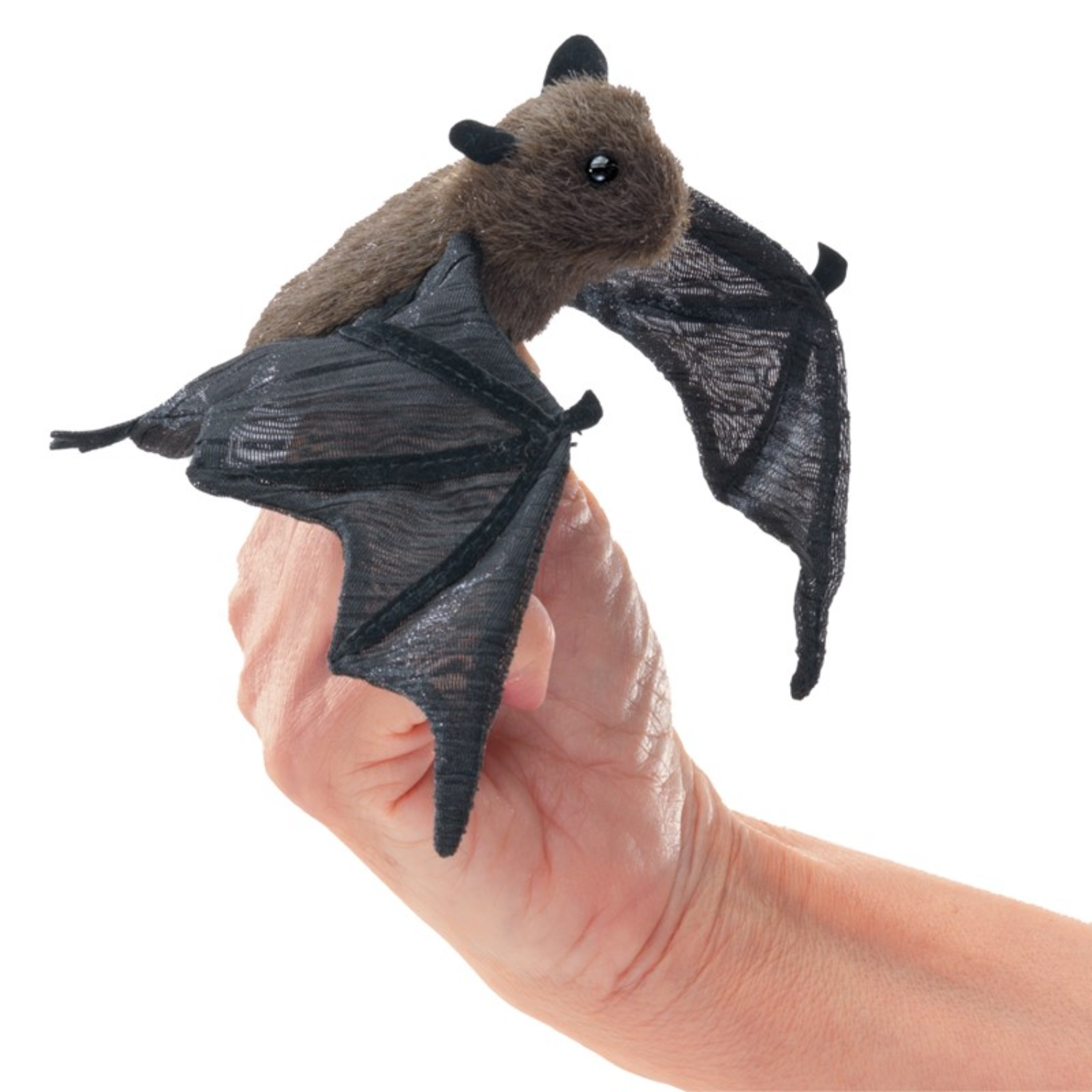 Folkmanis™ Bat Finger Puppet | BAREFOOT CARAVAN BOOKS